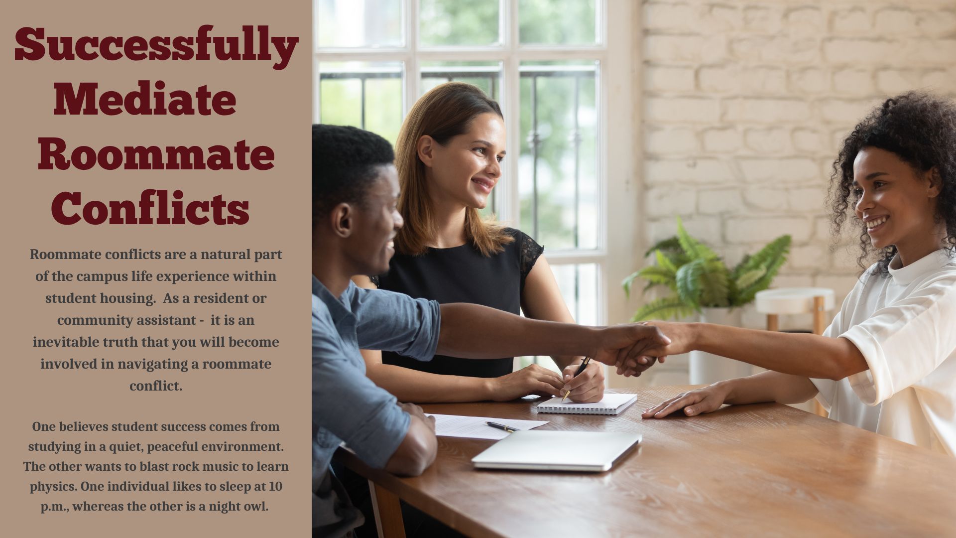 How to be a Mediator in Roommate Conflicts